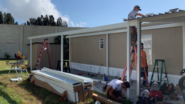 Carport Project in Palm Bay Florida | Haggetts AluminumHaggetts Aluminum